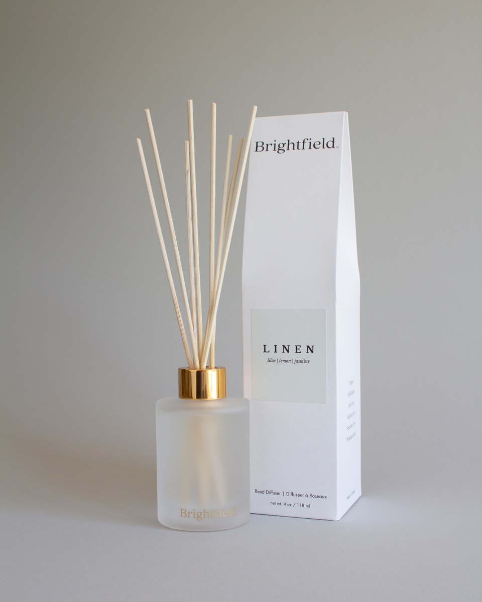 Linen Reed Diffuser – Brightfield